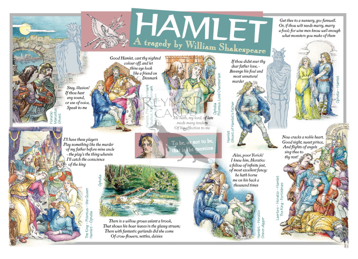 William Shakespeare Hamlet – Reynard Cards